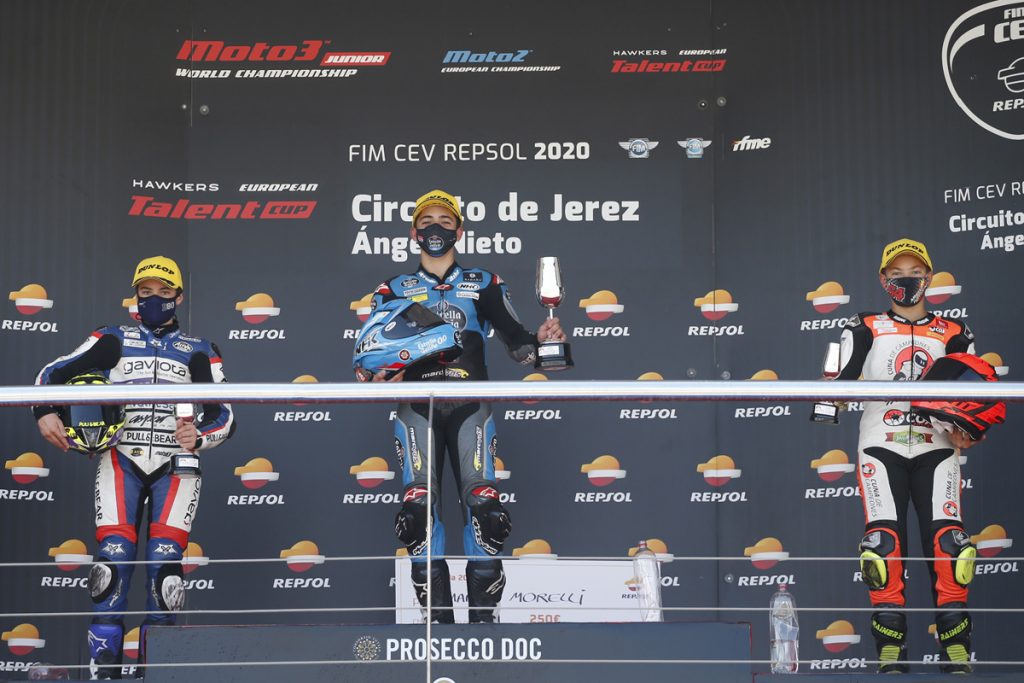 Victoria de Marco Morelli en la primera cita de la European Talent Cup ...